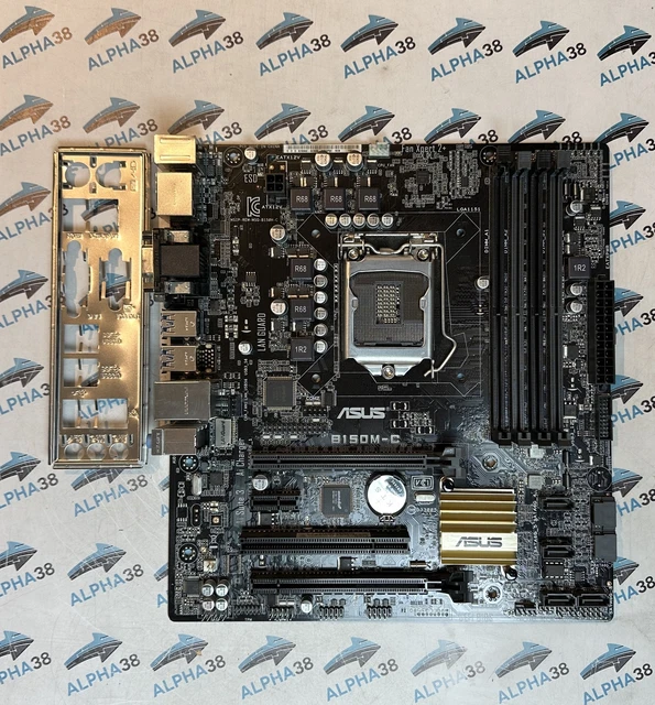 ASUS B150M-C INTEL B150 4x DDR4 RAM Socle 1151 Micro ATX Jeux PC Carte ...