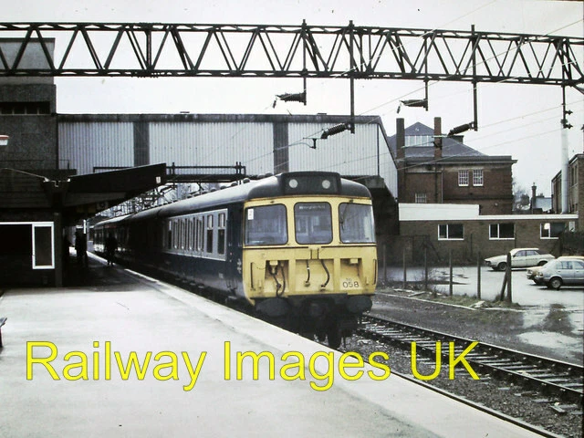 RAILWAY PHOTO -CLASS 310 EMU at Stafford 1987 £2.00 - PicClick UK