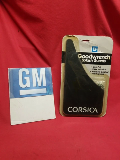 NOS CHEVY CORSICA Splash Guards GM Goodwrench 00999737 $24.95 - PicClick