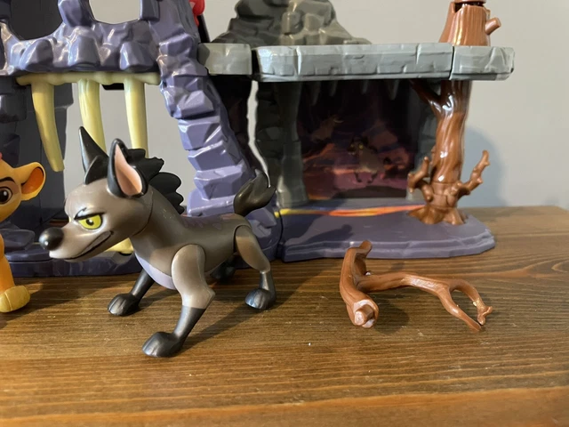 DISNEY LION GUARD Hyena Hideout Playset Complete with Extra Kion Figure ...