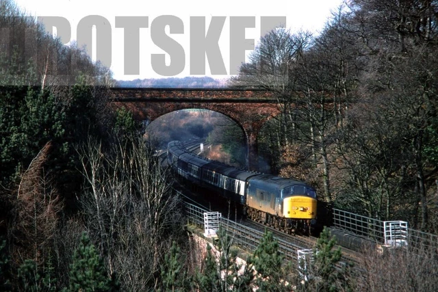 35MM SLIDE BR British Rail Diesel Loco Class 45 45140 Plawsworth Via ...