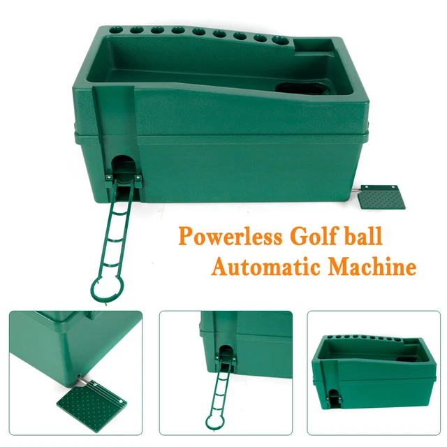 NEW AUTOMATIC GOLF Ball Dispenser Powerless Electricity-Less Golf Ball ...