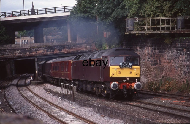 35MM RAILWAY SLIDE - BR Diesel Electric Loco Class 47. 47804 @ Chester ...