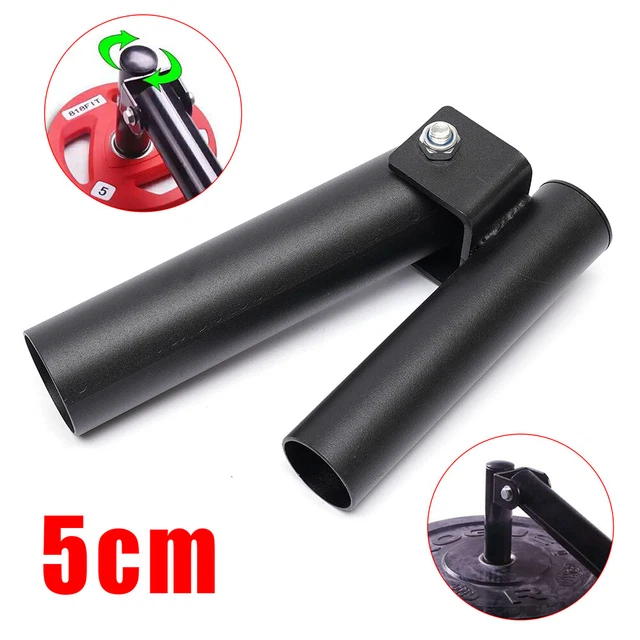 T BAR ROW Landmine Plate Insert Barbell Attachment For Home Gym Back ...