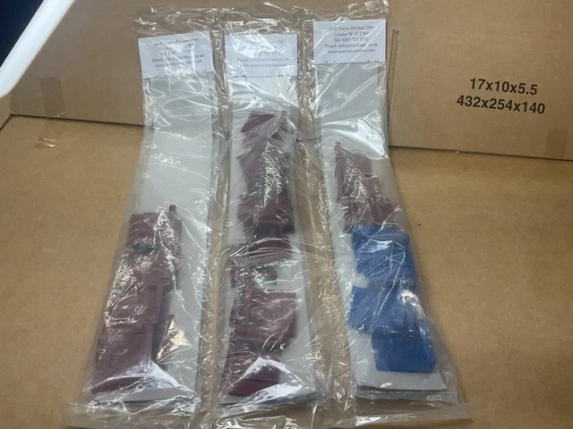 ACE TRAINS O Gauge Passenger Coach Interior Seats Set 3X For Coaches ...