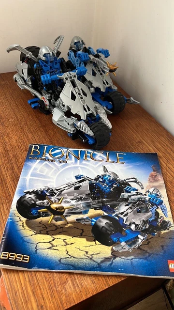 LEGO BIONICLE: 8993 KAXIUM V3 Nearly Complete Set - !!SEE DESCRIPTION ...