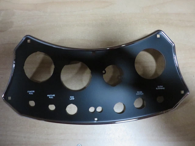 MG TA TB Tc Dash Panel/Instrument Cluster Black £140.00 - PicClick UK