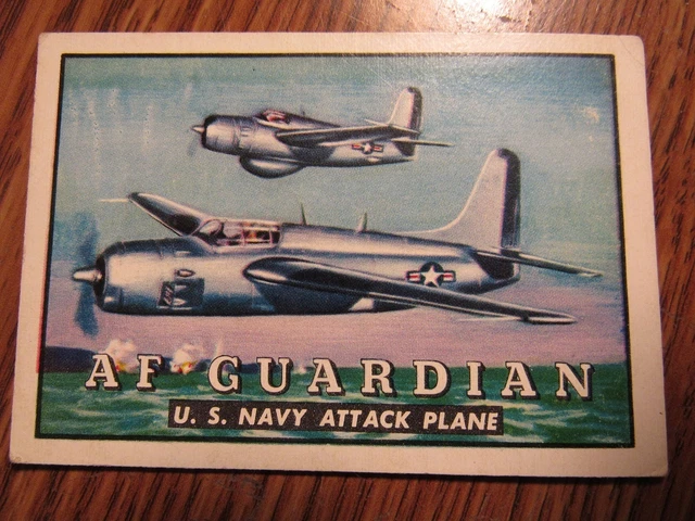 1950'S AF GUARDIAN U.S. Navy Attack Plane USN Military Airplane Trading ...