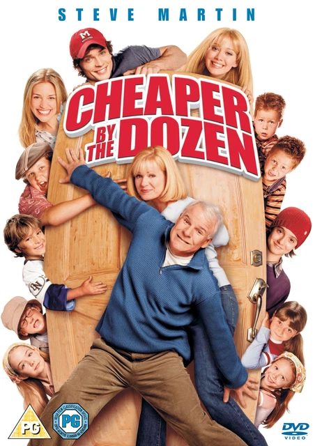 CHEAPER BY THE Dozen (DVD) Jacob Smith Blake Woodruff Alyson Stoner ...