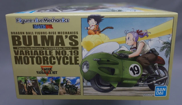 MECHANICS BULMA TRANSFORMABLE No19 Bike Model Kit Dragon Ball Rise ...