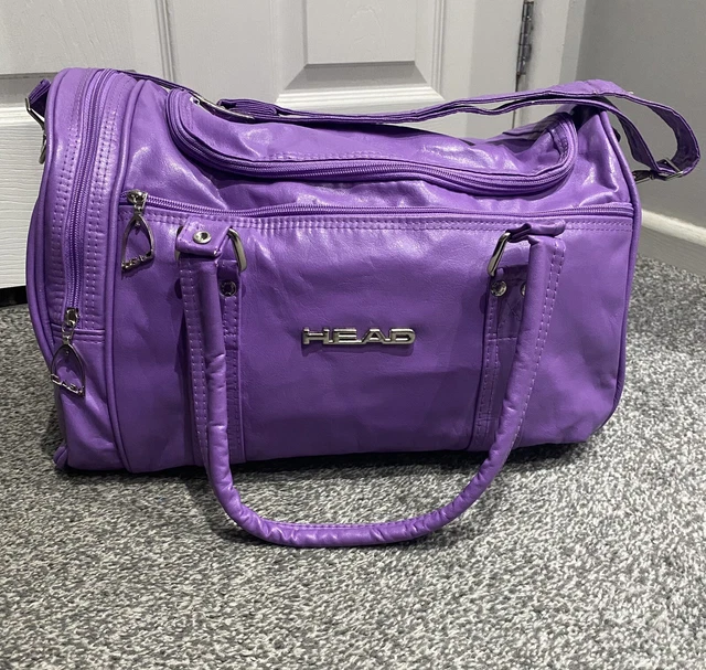 VINTAGE HEAD SPORTS Bag / Faux Leather / Head Gym Bag / Retro / 1990’s ...