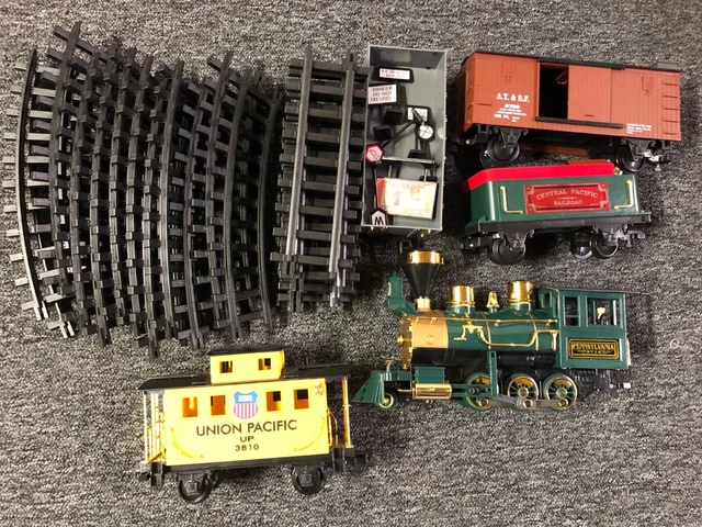 COASTAL EXPRESS G Gauge Train Set EZ TEC 36911 Locomotive Remote ...