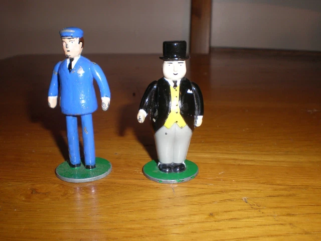 THOMAS THE TANK Engine & Friends ERTL FAT CONTROLLER AND PORTER 1993 £ ...