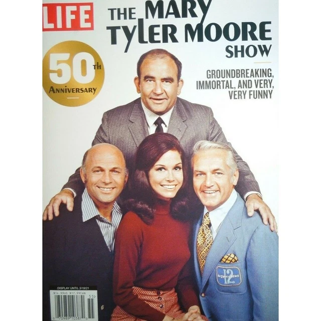 MARY TYLER MOORE life 50TH ANNIVERSARY betty white TED KNIGHT valerie ...