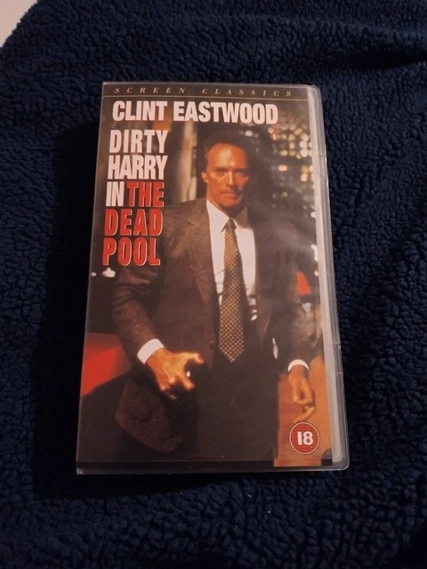THE DEAD POOL ~ VHS Video Cassette Tape - Dirty Harry Clint Eastwood ...