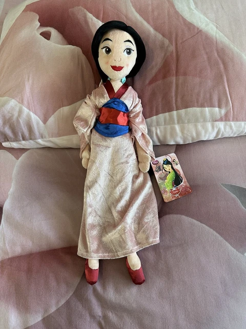 DISNEY STORE PRINCESS Mulan Plush Doll 20” Teddy New £19.99 - PicClick UK