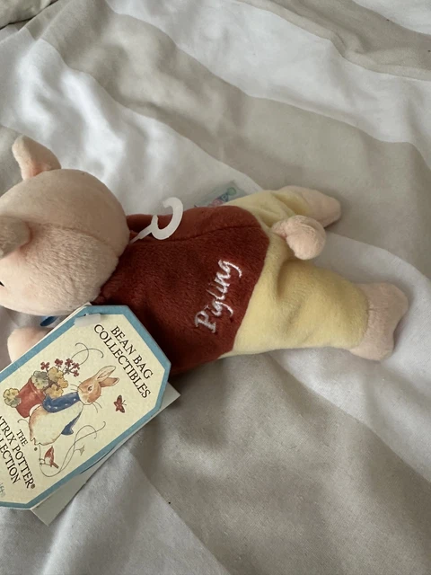 RARE PETER RABBIT Pigling Plush Soft Toy by Eden vintage 90s £31.88 ...