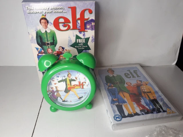 ELF DVD + Alarm Clock Will Ferril Xmas Christmas Gift EUR 8,17 ...