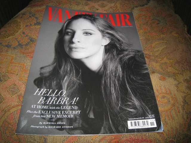 Vanity Fair Used November 2022 Magazine Features Barbra Streisand Article £150 Picclick Uk