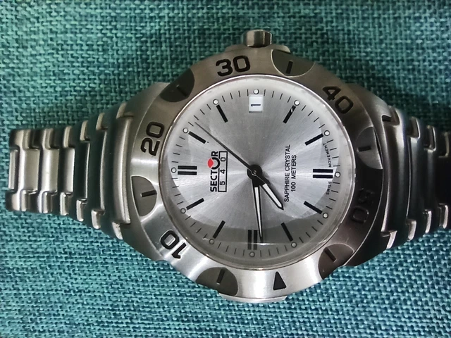 MONTRE HOMME SECTOR 540 38 mm 100M 2653540045 QUARTZ EUR 135,00 ...