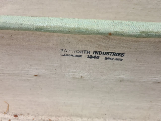 WW2 1940S BRITISH Army Demob Suitcase 1946 Papworth £20.00 - PicClick UK