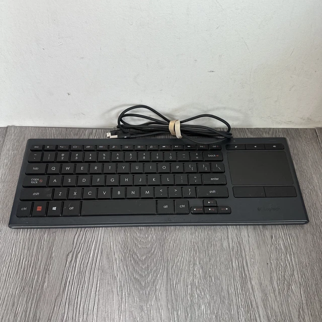 LOGITECH K830 ILLUMINATED Bluetooth Keyboard - Black *Keyboard Only* No ...