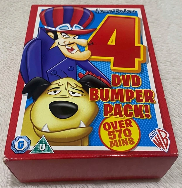 HANNA BARBERA COLLECTION - 4 DVD Bumper Pack - 570 Mins - Wacky Races ...