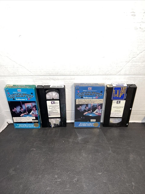 LEARNING BRIDGE THE Right Way Volume 1 & 2 VHS Lee Henry Blockbuster ...
