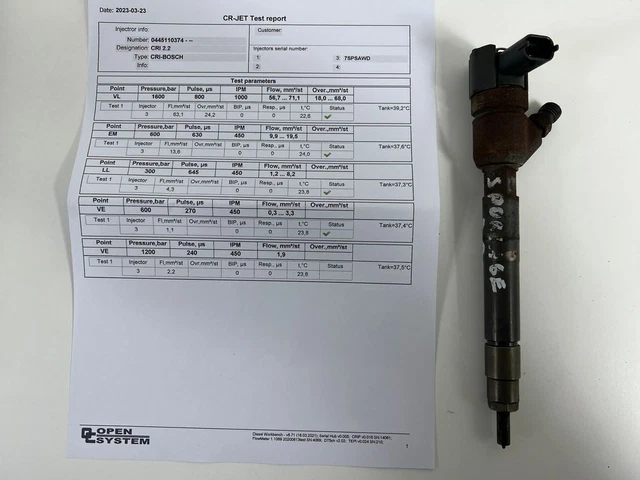 KIA SPORTAGE 2011 Diesel Injecteur de carburant 338002F300 100kW ...