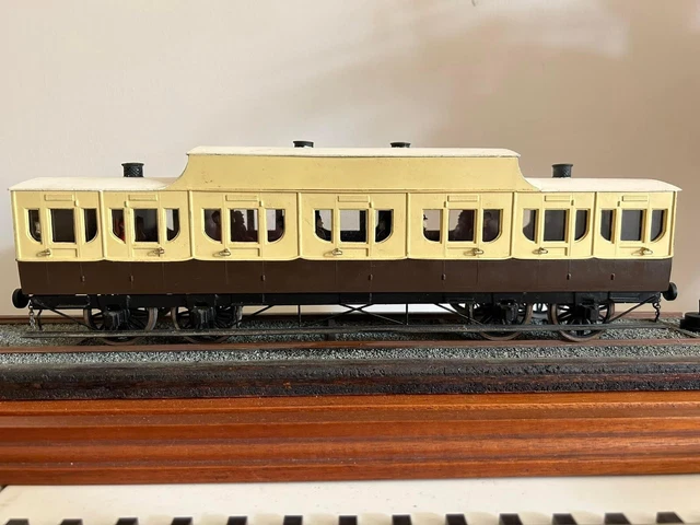 BROAD GAUGE GWR First Class Coach (7mm Scale) £100.00 - PicClick UK