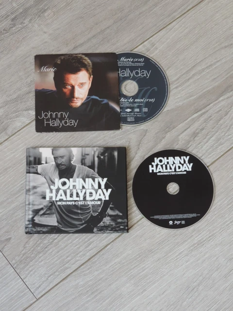 ALBUM CD JOHNNY Hallyday " Mon Pays C'est L'amour " Édition Collector ...