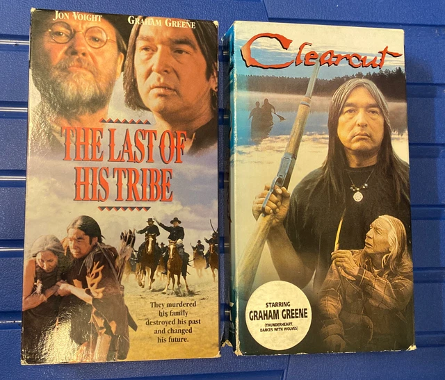 THE LAST OF His Tribe & Clearcut VHS Videos Sleeved Case Featuring ...
