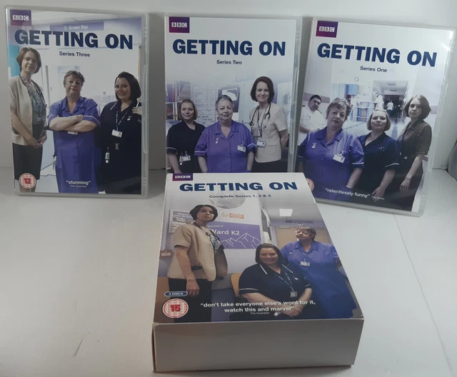 GETTING ON: COMPLETE Series - 1, 2, 3 FULLY TESTED DVD £11.11 - PicClick UK
