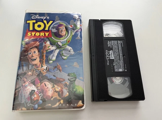 DISNEY PIXAR TOY Story Animated Film Vhs Video Cassette Tape Clamshell ...