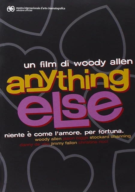 ANYTHING ELSE (DVD) Danny De Vito Christina Ricci Jason Biggs Stockard ...