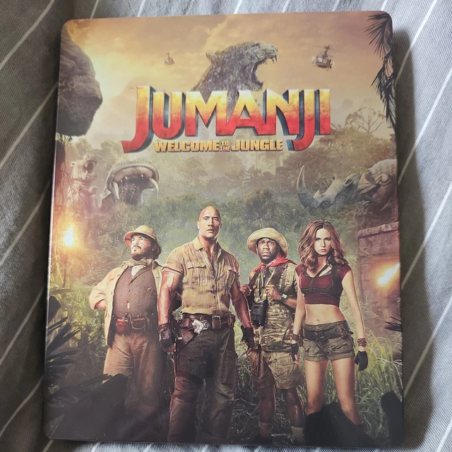 JUMANJI: WELCOME TO The Jungle Steelbook 4K UltraHD £8.00 - PicClick UK