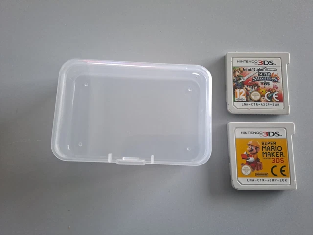 NINTENDO 3DS SUPER Smash Bros And Super Mario Maker Cartridges Only ...