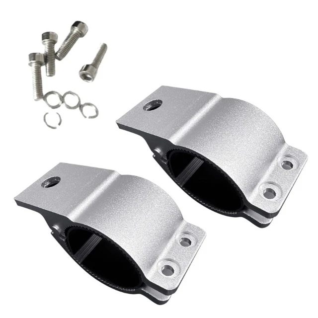 CAR BULLBAR BRACKET Clamp SUV Bull Bar Tube Roll Cage Lamp Mounting ...