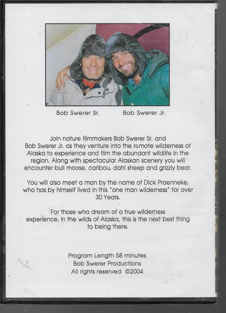 ALASKA SILENCE AND Solitude (DVD) Brand New Sealed Bob Swerer Rare $31. ...