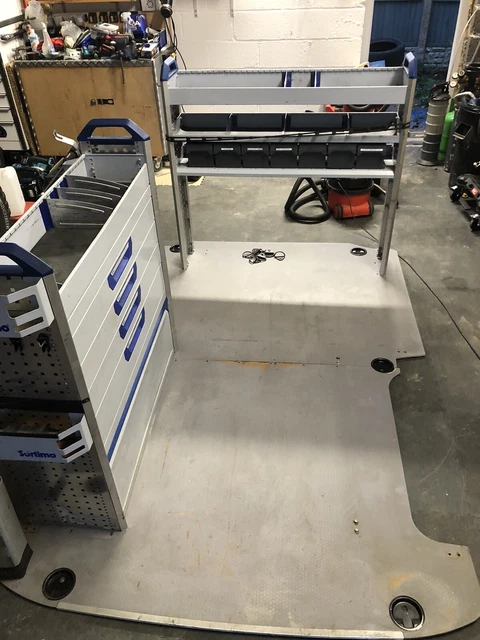 SORTIMO VAN RACKING VW T5 T6 or any SWB Van With Floor £413.70 ...