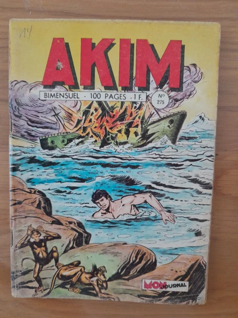 AKIM N°275 Mon Journal 1971 Tbe EUR 2,30 - PicClick FR