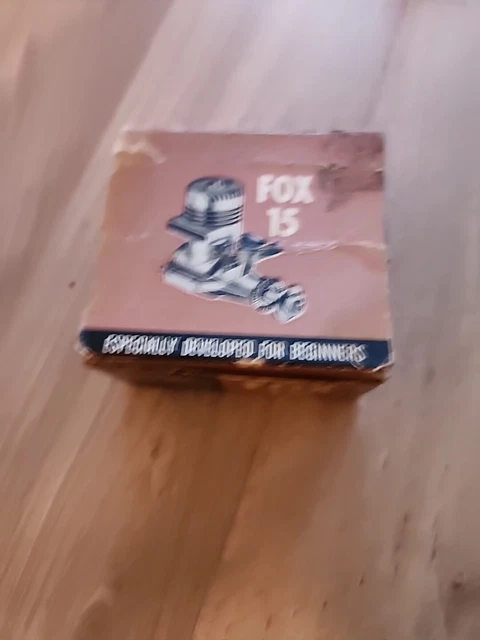VINTAGE FOX 15 Model Airplane Engine. With Orininal Box $40.00 - PicClick CA