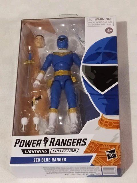 HASBRO LIGHTNING COLLECTION Power Rangers Zeo Blue Ranger Neuf EUR 19 ...
