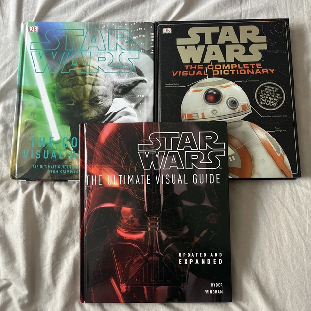 STAR WARS VISUAL Dictionary’s And Ultimate Visual Guide, 3x Books £8.99 ...