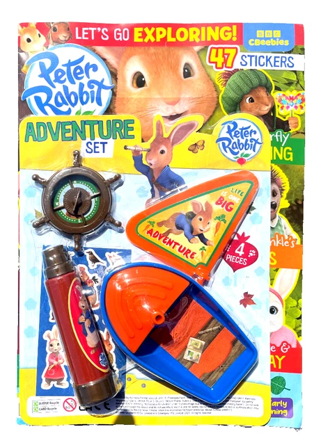 CBEEBIES PETER RABBIT Magazine Issue #100 ~ 2025 ~ New With Gifts £6.95 ...