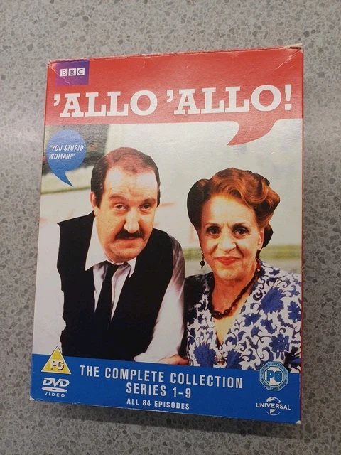 BBC TV 'Allo 'Allo: The Complete Series 1-9 DVD Box Set Collection EUR ...