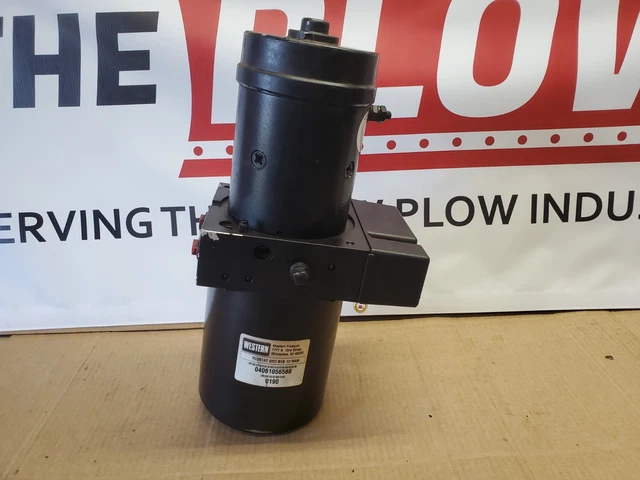 NOS WESTERN ULTRAMOUNT Straight Blade Snow Plow Pump FloStat 56544 Pro ...