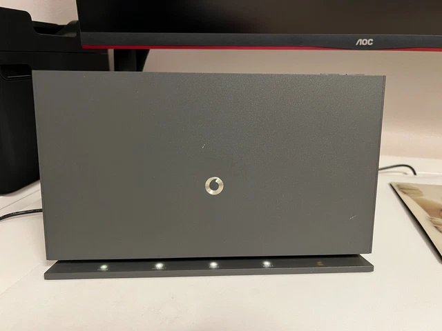 VODAFONE SHG3000 1,7GBIT/S Power Station Modem Wi-Fi Router - Nero EUR ...