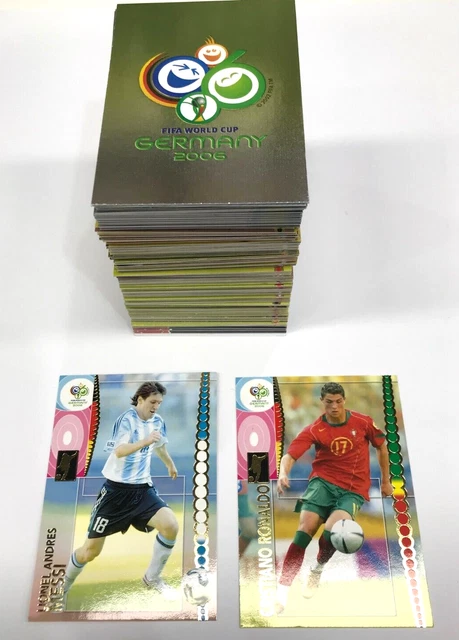 PANINI 2006 FIFA Germany World Cup Soccer Trading Card FULL SET (205 ...