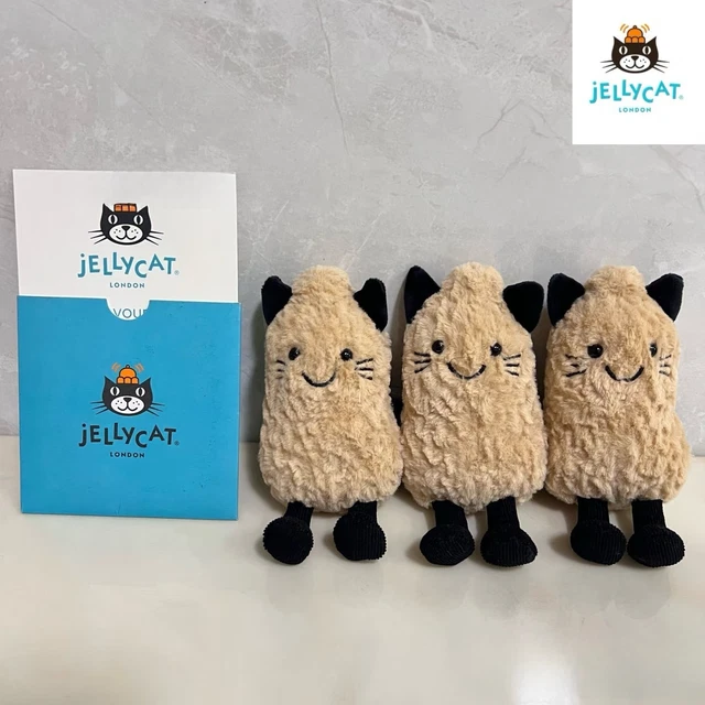 BRAND NEW JELLYCAT Amuseables Peanut Cat Gift for Cat Lovers Halloween ...